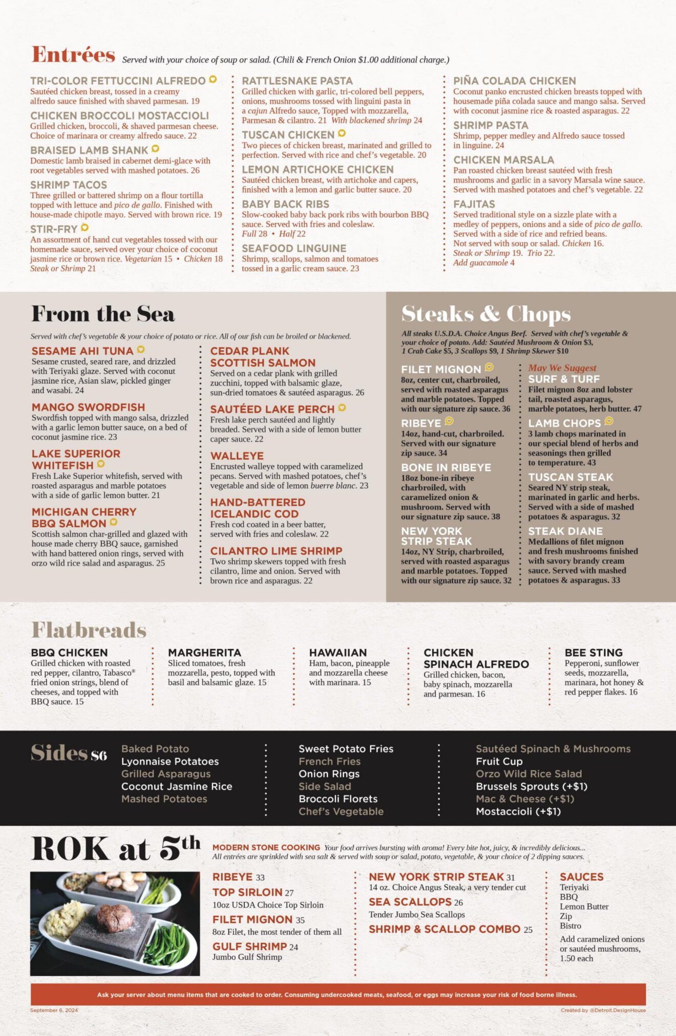Menu – 5th Tavern Clarkston – 5th Tavern